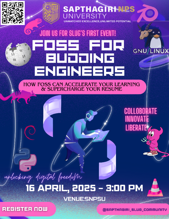 FOSS for Budding Engineers | FSMK Commune